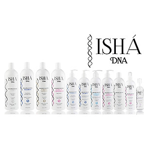 ISHA DNA Keratin Treatment System Conditioner - Sulfate and Parabens Free - Perfect for Keratin Treated Hair - Keratin and Coconut Oil Infused Conditioner - For All Types of Hair. (16 Fl oz.)