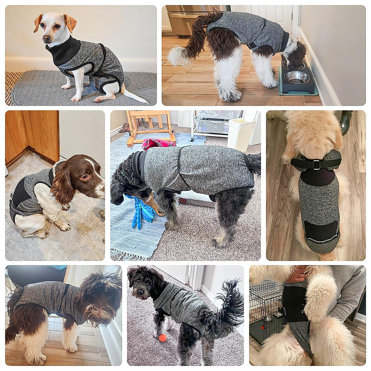 BEAUTYZOO Dog Recovery Suit Female After Surgery Spay, Soft Dog Surgery Suit E-Collar & Cone Alternative, Male Dog Neuter Surgical Onesies,Anti Licking Wounds Dog Bodysuit, Post-Operative Vest Clothes