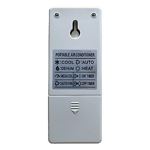 Replacement for Sharp Portable Air Conditioner Remote Control CRMC-A705JBEZ for CV-P09LX CV-P10LC CV-P10MC CV-P10NC CVP10NC-D CVP10NC-R CV-P10PC CVP10PC-D CVP10PC-R CV-P10RC (Display in Celsius)