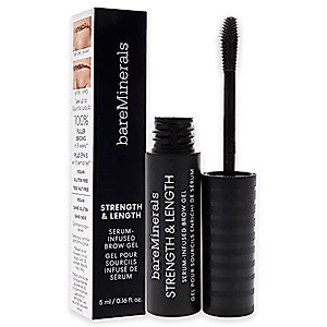 Bare Minerals Strength & Length Serum-Infused Brow Gel, Clear