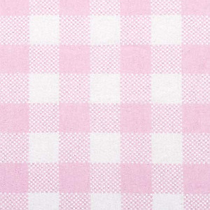 Pink and White Buffalo Check Deluxe Flannel Fitted Crib Sheet-Buffalo Check Print, Cotton Flannel, Pink, White, Fully Elasticized, 10 in Deep Pockets, Fits Standard Crib Mattress 28 in x 52 in