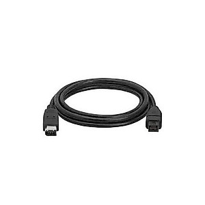 StarTech.com 6 ft IEEE-1394 Firewire Cable 9-6 M/M - IEEE 1394 Cable - 6 pin FireWire (M) to FireWire 800 (M) - 6 ft - Black - 1394_96_6