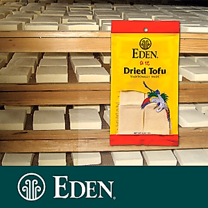 Eden Dried Tofu, Traditionally Made in Japan, Freeze Dried, Quick Cooking, Fine Grained, 2 oz