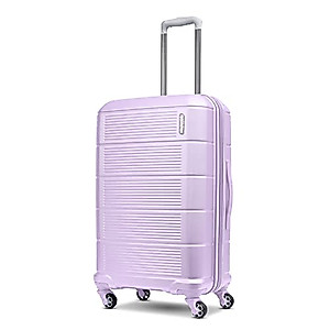 American Tourister Stratum 2.0 Expandable Hardside Luggage with Spinner Wheels, 2PC SET 20/24, Lavender