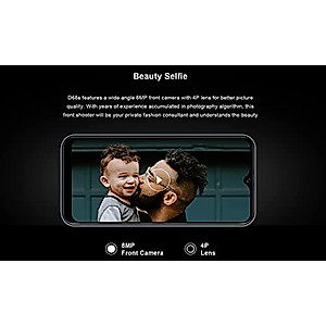 KXD D68S | 4G Unlocked Android Smartphone | 6.1 inch Waterdrop Full-Screen Dual SIM Unlocked Cell Phones | 4000 mAh | 32GB RAM to 128GB Extend | AI Camera 8MP + 8MP Camera | Face Unlock | Android 11