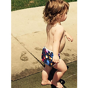 storeofbaby 4 Pcs Reusable Beach Diaper Washable Swimsuits for Babies