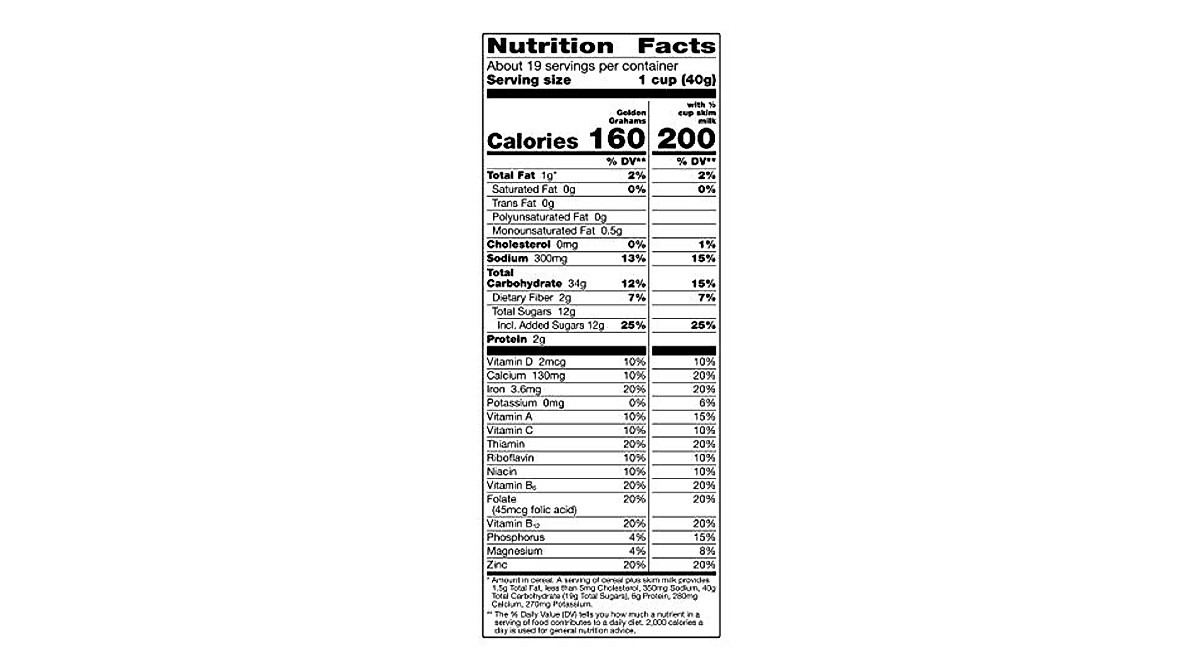 Golden Grahams Cereal - Tasty Whole Grain Breakfast