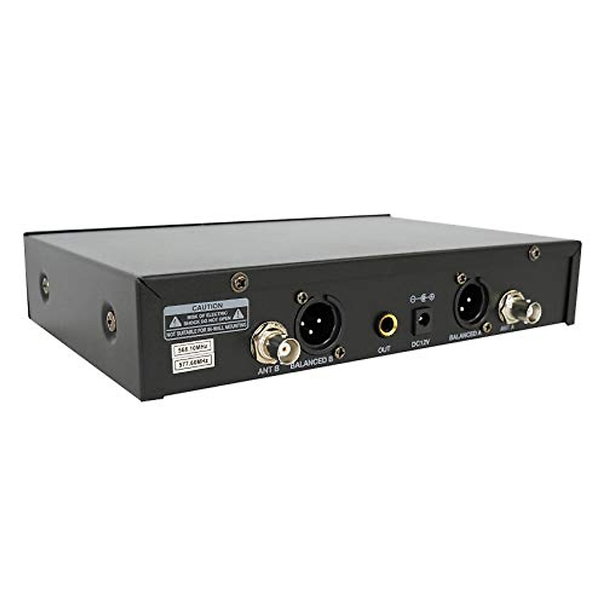 Rockville RWM81U Dual UHF Headset & Guitar Wireless Microphone System w/LCD