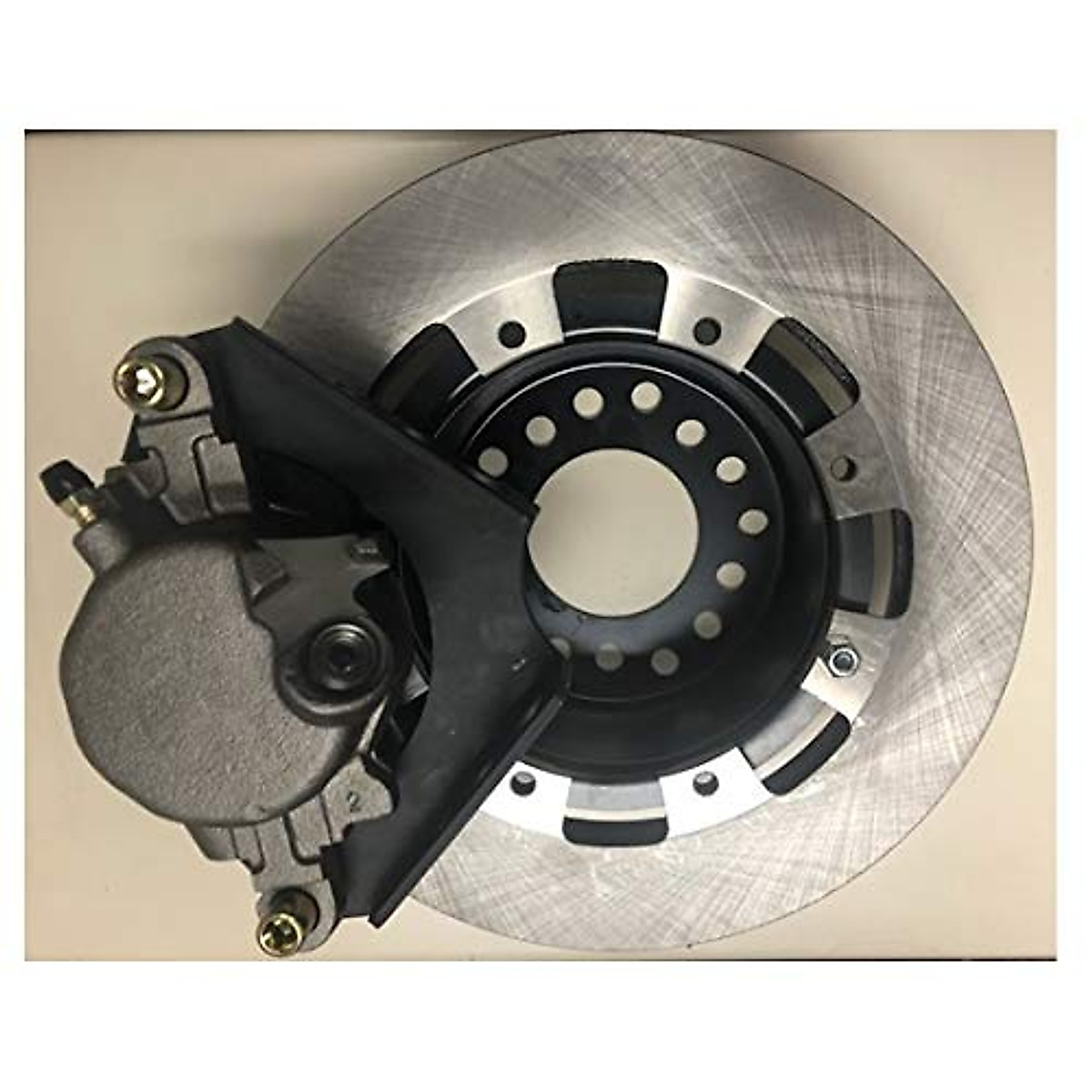 Drum to Disc Brakes Conversion Kit, Weld-On Rear Disc Brake Conversion Kit, 1969-77 GM Caliper, 3 Inch Backspace, Rear Drum Brake Conversion Kit with Rear Brake Caliper