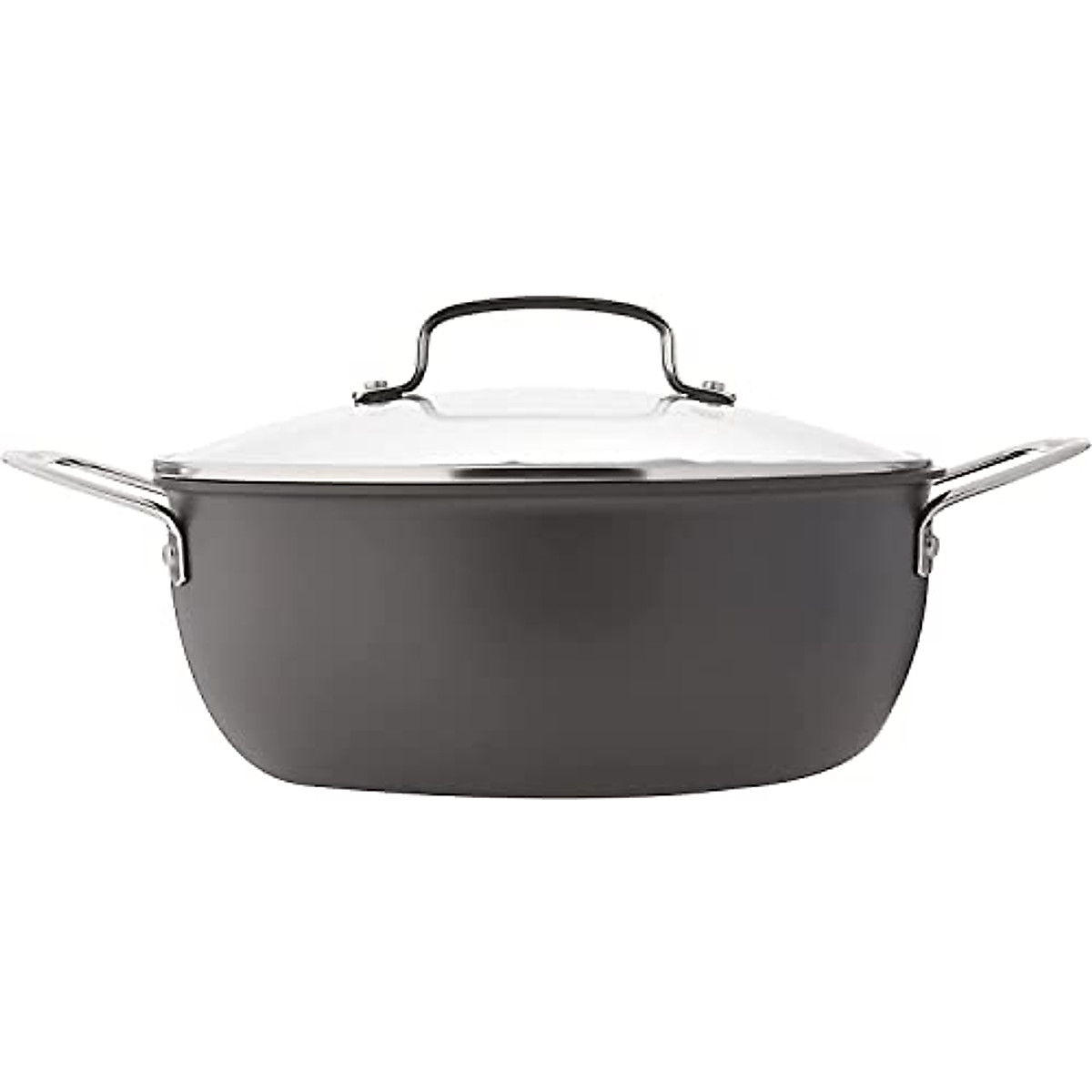 Cuisinart 650-26CP Chef's Classic 5-Quart Chili Pot with Cover Nonstick-Hard-Anodized, Black