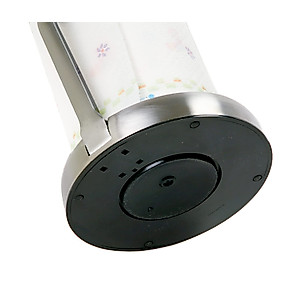 Norpro 14" High Stainless Steel Towel Holder with Nonslip Stable Suction Grip Base