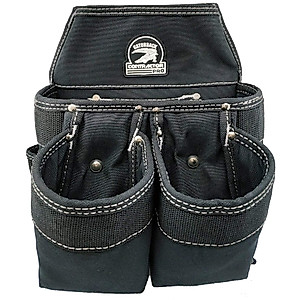 Gatorback Professional Carpenter's Tool Belt Combo w/Air-Channel Pro Comfort Back Support Belt. (Medium 31-35 Inch Waist)