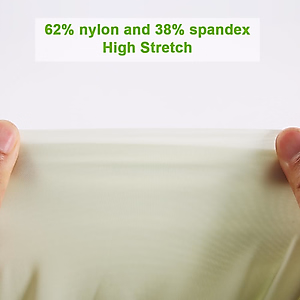 Nylon Spandex 4-Way Stretch Sheer Thin Cool Smooth Fabrics Swimsuits Leotards Lining by The Yard