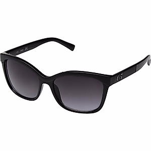 GUESS GF0300 Shiny Black/Gradient Smoke One Size