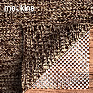 Nevlers Non Skid Rug Pad 6x9 ft | Extra Thick Rug Gripper | Premium Non Slip Rug Pads | White Runner Rug Pad |Reversible Area Rug Pad Gripper | Anti Slip Rug Pad |Customizable Rug Mats for Under Rugs