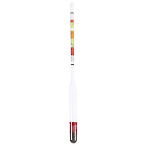 DOITOOL Triple Scale Hydrometer Kit Maple Syrup Hydrometer for Brew Beer Wine Kombucha ABV Brix Gravity Test Kit Home Brewing Supplies