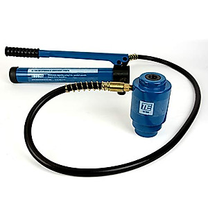 TEMCo TH0037 4" Hydraulic Knockout Punch Electrical Conduit Hole Cutter Set KO Tool Kit 5 Year Warranty