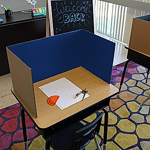 Flipside Products 61849 18" x 48" Privacy Shield, Color Assortment (Pack of 24)