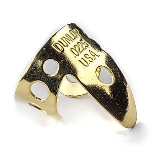 JIM DUNLOP 37R.0225 Brass Fingerpicks, .0225", 20/Tube