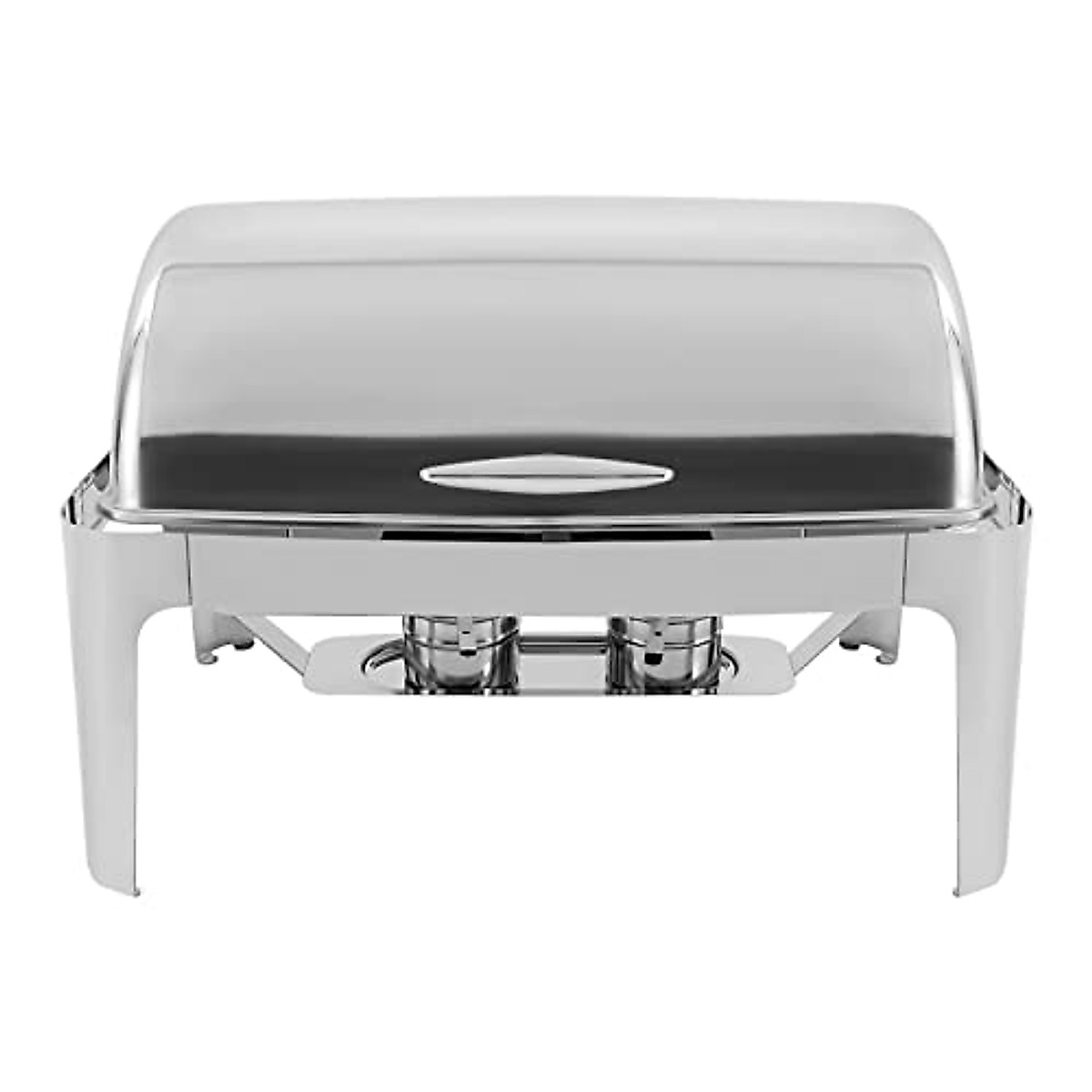 NeNchengLi Stainless Steel Chafing Dish Buffet Set Food Warming Container, 9.54QT Rectangle Catering Buffet Chafing Dish, Stainless Steel Food Insulation Warmer Parties Buffet Server Pan Warming Tray
