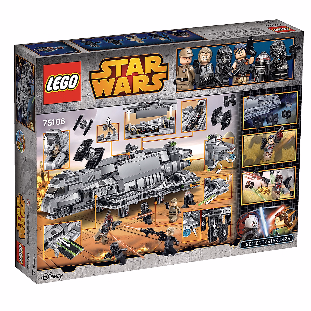 LEGO Star Wars Imperial Assault Carrier 75106 Building Kit
