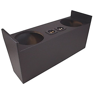 Compatible with Jeep Wrangler YJ & TJ 1987-2006 Dual 10" Subwoofer Speaker Box Enclosure - Armor Coated