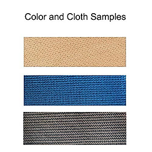 BeQell Sun Shade Sail Outdoor Triangle Shade Canopy UV Block Awning for Patio Garden Backyard Lawn (16.5'x16.5'x16.5', Brown)