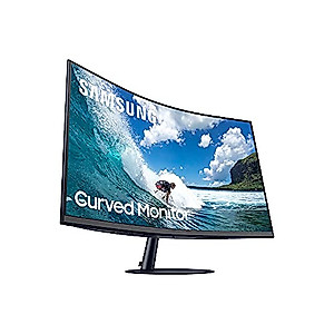 SAMSUNG 32-inch T55 Series - 1000R Curved Monitor: 75Hz, 4ms, 1080p (LC32T550FDNXZA)