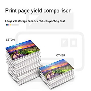 64xl Remanufactured Replacements for HP 64 64XL Ink Cartridges for HP Envy Photo 7800 7155 7158 6252 6255 6258 7164 7855 2Pack (1Black +1Tri-Color)