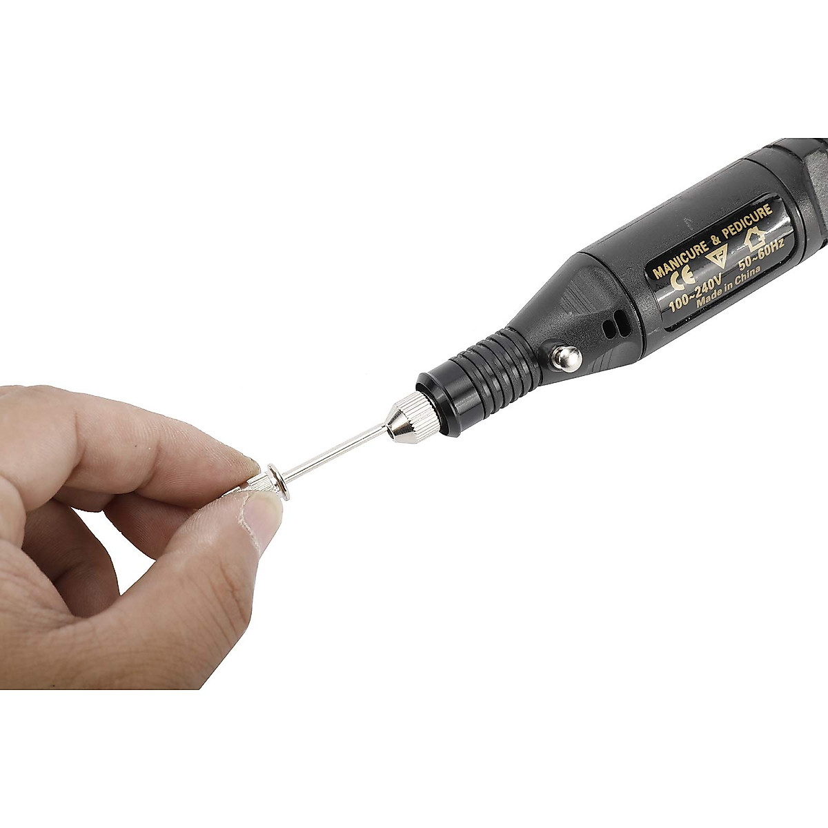 108PCS Engraving Tool Kit, Multifunctional Wired Rotary Engraver Pen DIY Miniature Sander Tool Set, Suitable for Polishing Metal, Glass, Ceramics, Plastic, Wood, Jewelry, Nails