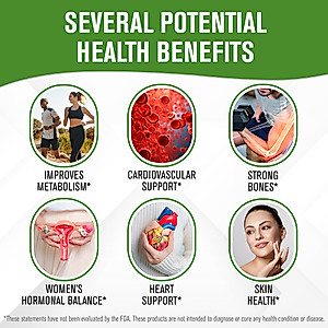 NaturalSlim Evening Primrose Oil for Women 1500mg from Cold Pressed Oil - Metaboil 500 GLA Supplement Gamma Linolenic Acid for Women’s Health, Metabolism, Heart & Skin Health - 270 Softgels