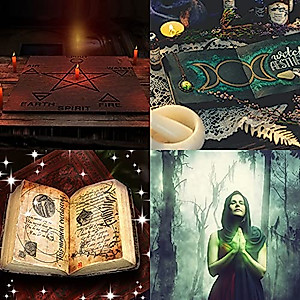 Witchcraft Supplies, 24 Bottles Herbs for Witchcraft, Dried Herbs for Witchcraft, Pagan, Rituals, Witch Spells, Wiccan Supplies and Tools