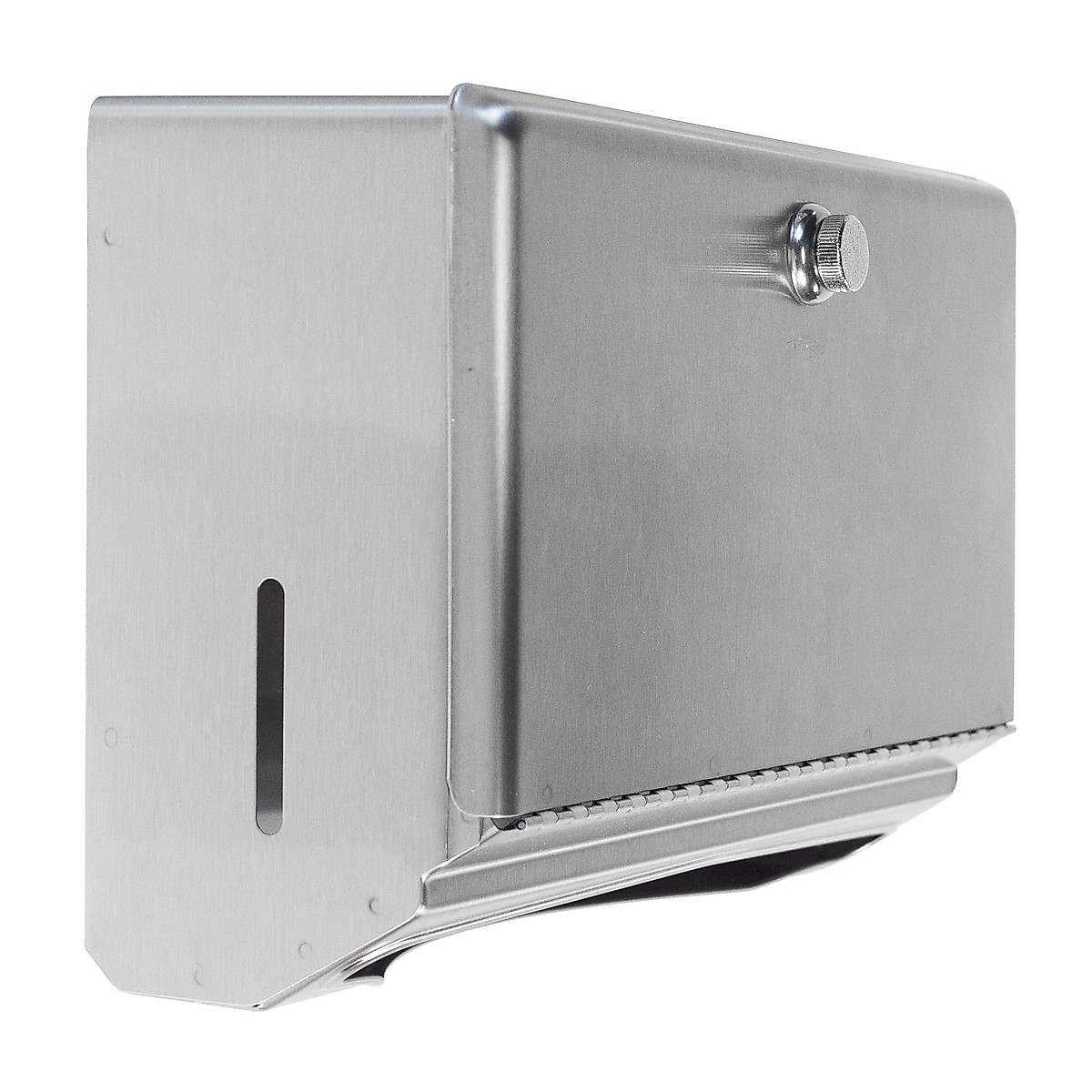Bobrick Surface-Mounted Paper Towel Dispenser, 10.75 X 4 X 7.13, Stainless Steel