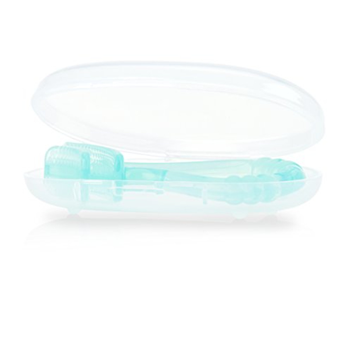 Nuby Silicone Gum Massager, Colors May Vary, 5"