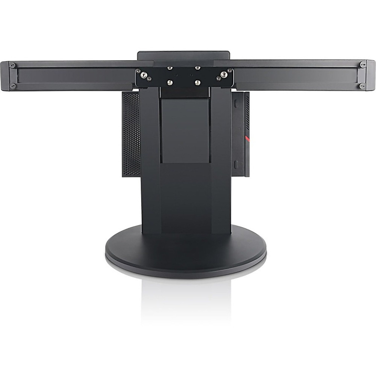 Lenovo Tiny in One - Stand for 2 Monitors/Mini PC - for Thinkcentre M600 10G8, 10G9, 10Ga and More - Black
