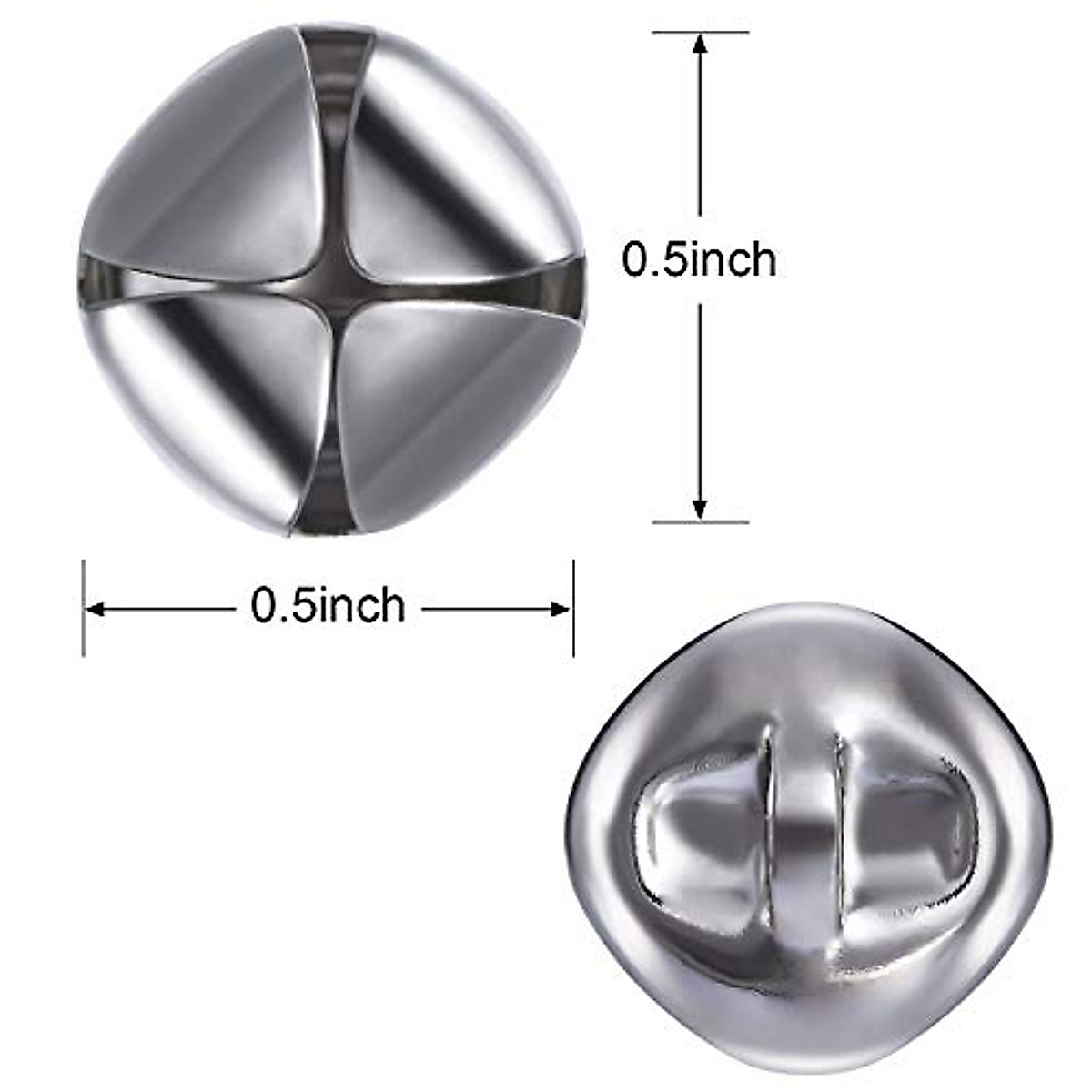 Jingle Bells for Craft, 300 Pieces Bulk DIY Christmas Bells for Decoration, Home Decoration