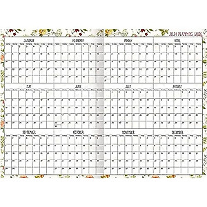 Lang Companies, Watercolor Seasons Monthly 2024 Pocket Planner