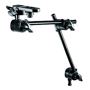 Manfrotto 196B-2 143BKT 2-Section Single Articulated Arm with Camera Bracket (Black)