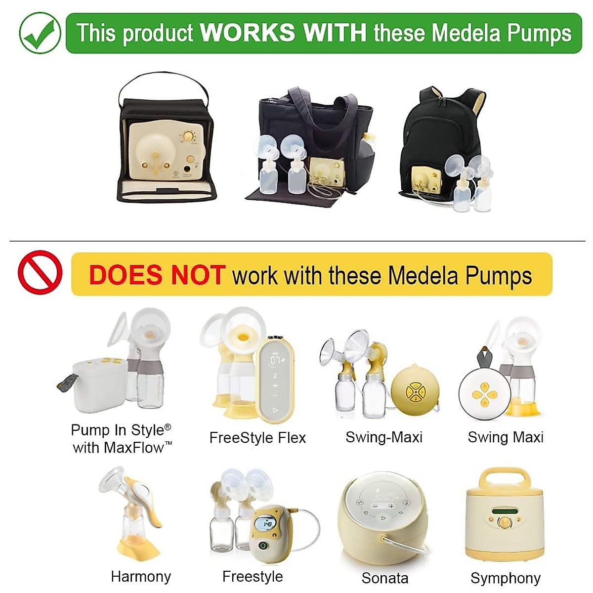 Maymom Breast Pump Kit Compatible with Medela Pump in Style Advanced Breast Pumps;2 Breastshields (one-piece, 25mm), 4 Valve, 6 Membrane, & 2 Pump-in-Style Tubing Can Replace Medela Pumpin Style Valve