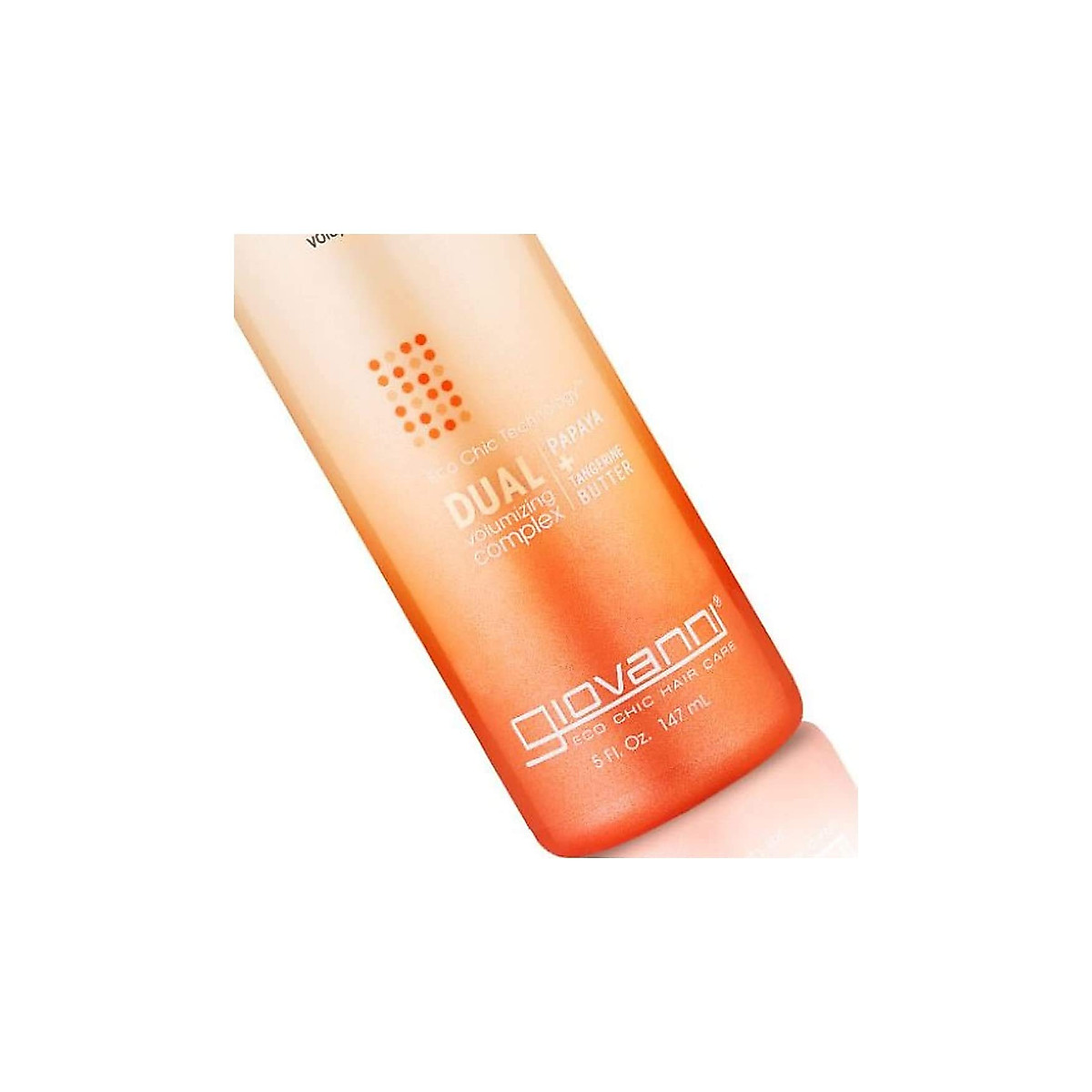 GIOVANNI 2chic Ultra-Volume Conditioner - Daily Volumizing Formula with Papaya & Tangerine Butter, Promotes Weightless Control for Thin Hair, No Parabens, Color Safe - 8.5 oz