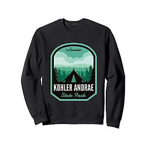 Kohler Andrae State Park WI Camping Sweatshirt