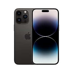 Apple iPhone 14 Pro Max, 128GB, Space Black for T-Mobile (Renewed)