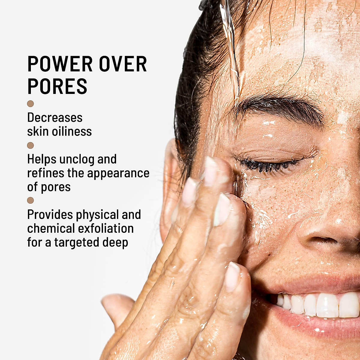 Dr. Brandt PoreDermabrasion. Pore Perfecting Exfoliator that Refines the Appearance of Pores, Deep Cleans and Improves Skin Texture , 2 oz.