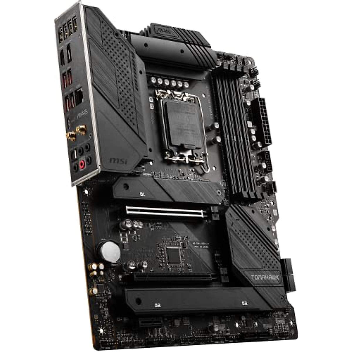 MSI MAG B660 Tomahawk WiFi DDR4 Gaming Motherboard (ATX, 12th Gen Intel Core, LGA 1700 Socket, DDR4, PCIe 4, 2.5G LAN, M.2 Slots, Wi-Fi 6)