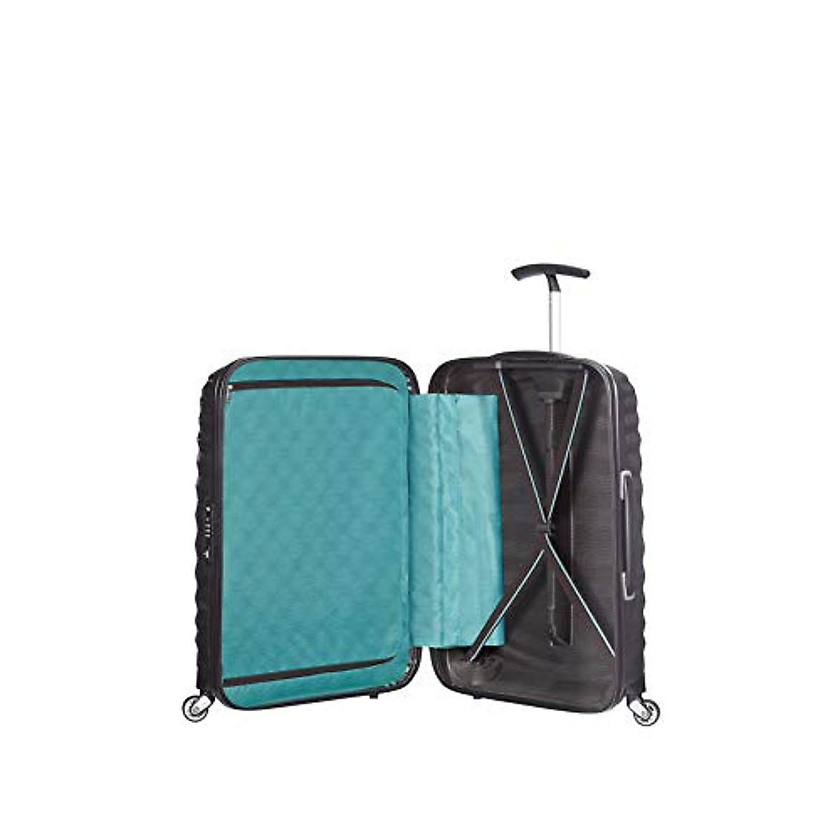 Samsonite Lite-Shock Hand Luggage, 55 Centimeter Cabin Spinner, 36 Liters, Black