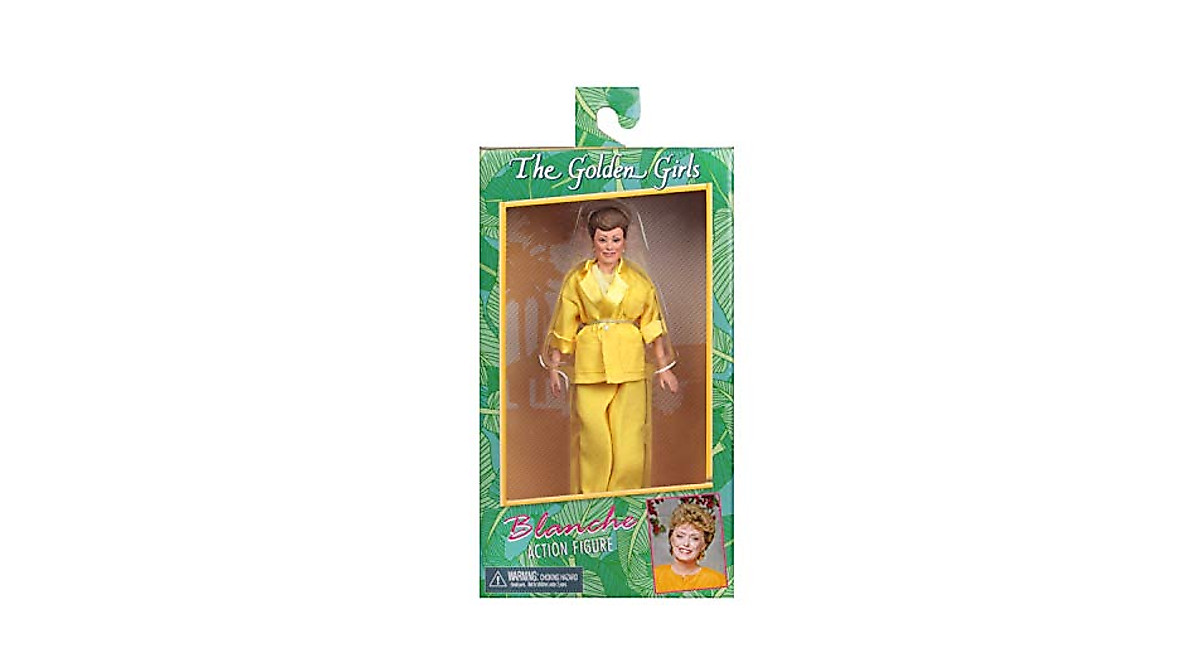 Buy NECA Golden Girls Blanche 8-Inch Action Figure - Official Licensed ...