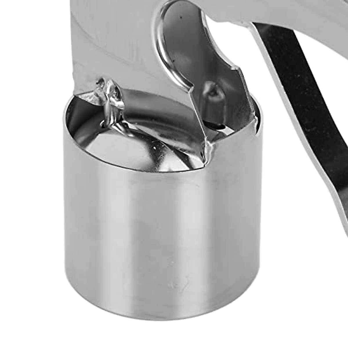 Ice Cream Scoop Stainless Steel, Old Time Cylinder Ice Cream Scopper with Spring Powered Trigger, Ergonomic Design Adjustable Thickness Original Ice Cream Scoop, Easy Release