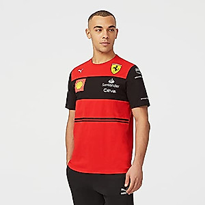 Scuderia Ferrari - Official Formula 1 Merchandise - Charles Leclerc 2022 Team T-Shirt - Red - Size XXL