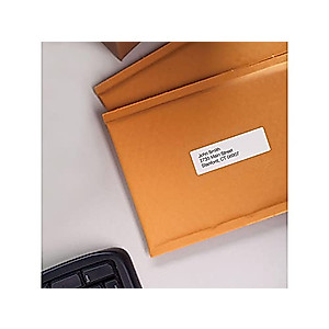 Dymo 30321 Labelwriter Address Labels, 1 2/5 X 3 1/2, White, 260 Labels/Roll, 2 Rolls/Pack
