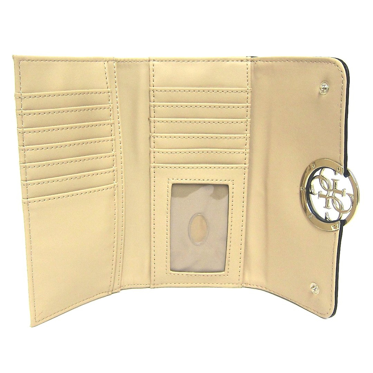 GUESS Women's Devyn SLG Slim Clutch Black Multi One Size